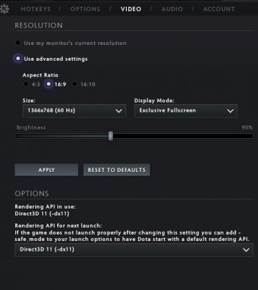 DOTA 2 Best Graphics settings for High FPS gaming and Performance