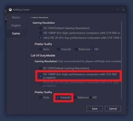 Best Gameloop Settings to fix lag in Call of duty Mobile