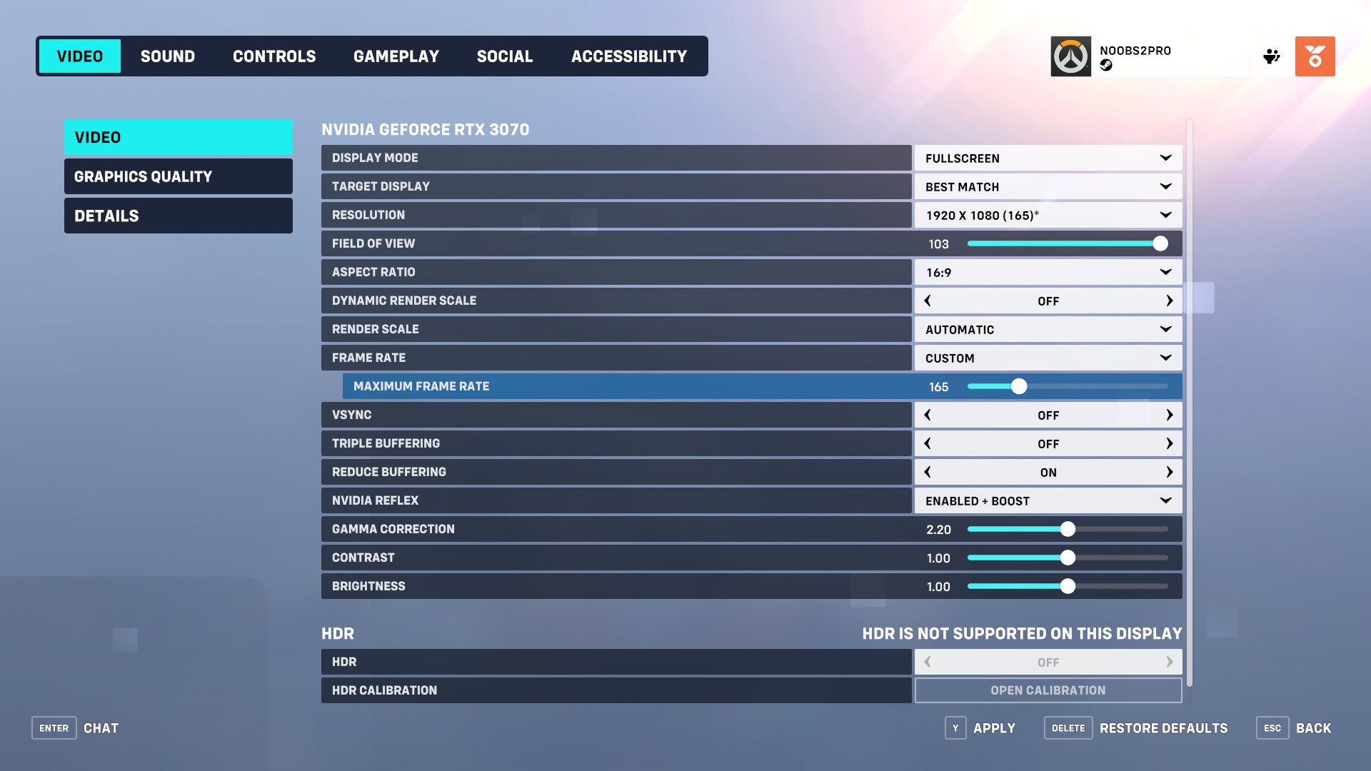 Overwatch Best settings for HIGH FPS Gaming