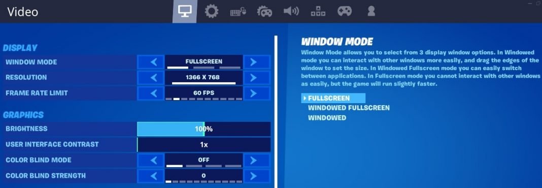 Fortnite BR Best Graphics settings for High FPS Gaming