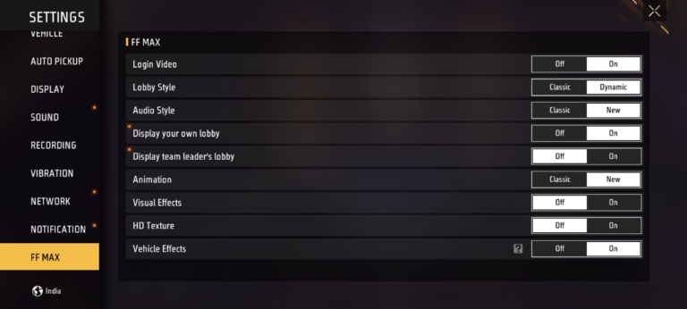 Garena Free Fire settings to fix lag & boost FPS
