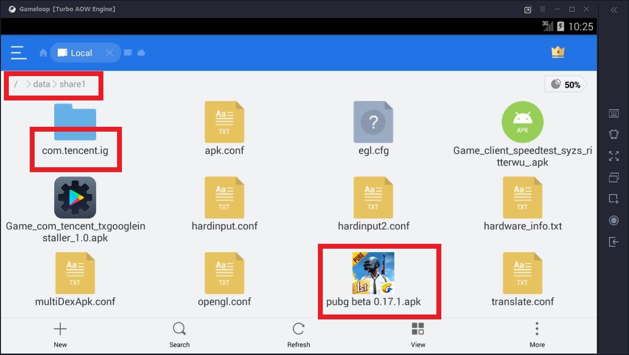 How to install Apk Files In Gameloop Emulator - 2 ways