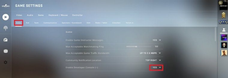How to Enable Developer Console on CS:GO - Noobs2Pro