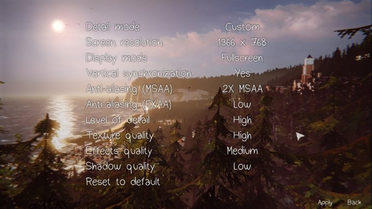 Life is Strange Best Settings for Max FPS