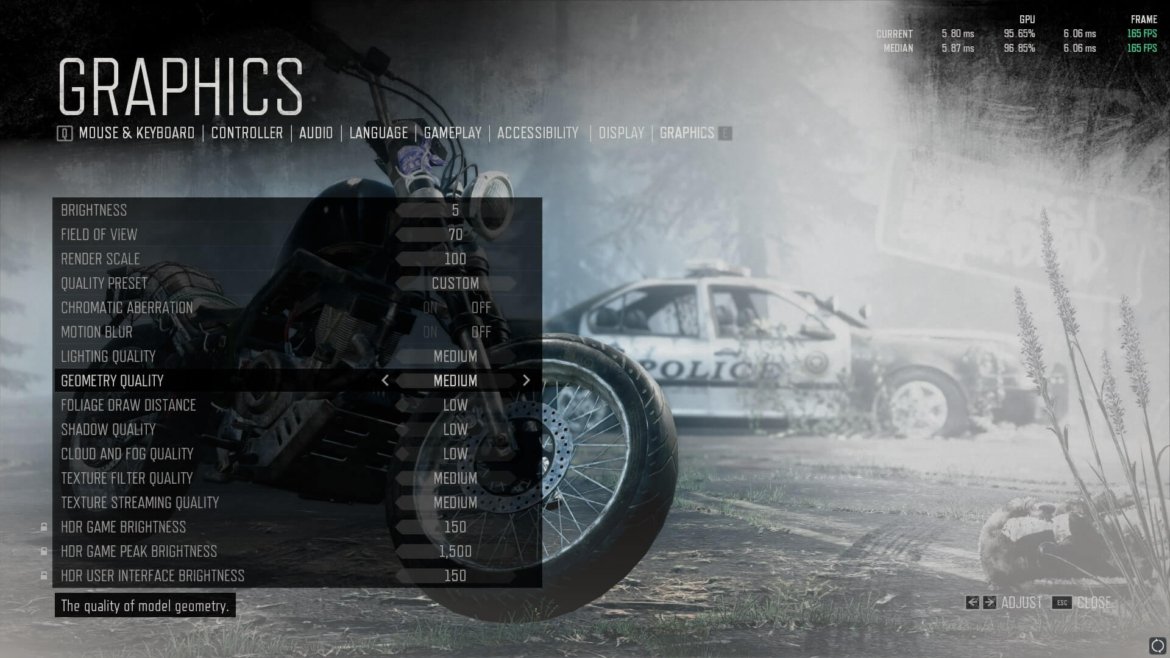 Days Gone Best Settings for max fps - Noobs2Pro