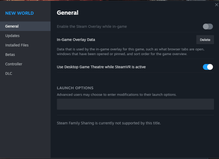 New World Steam Launch Settings for max fps - Noobs2Pro