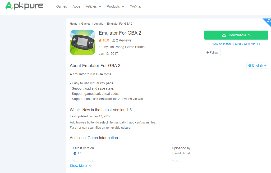 20 Gameboy Advance (GBA) Emulators for Android - Noobs2Pro